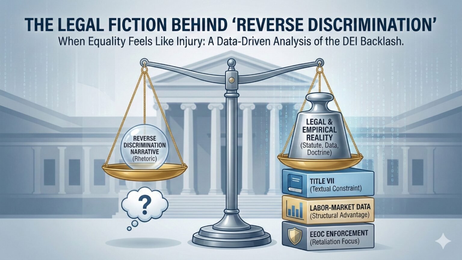 When Equality Feels Like Injury: The Legal Fiction Behind “Reverse ...